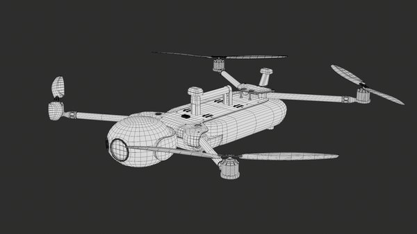 modelo 3d Drone Sky Mantis PBR - TurboSquid 1804241