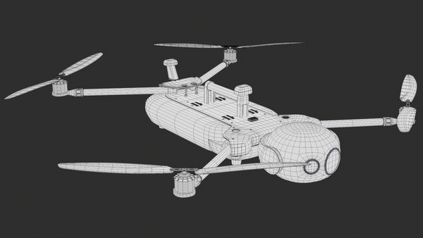 modelo 3d Drone Sky Mantis PBR - TurboSquid 1804241