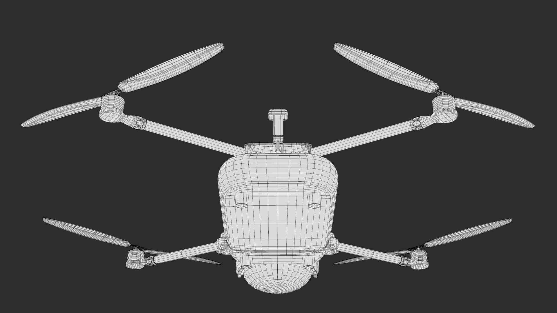 Drone Sky Mantis PBR 3D model - TurboSquid 1804241