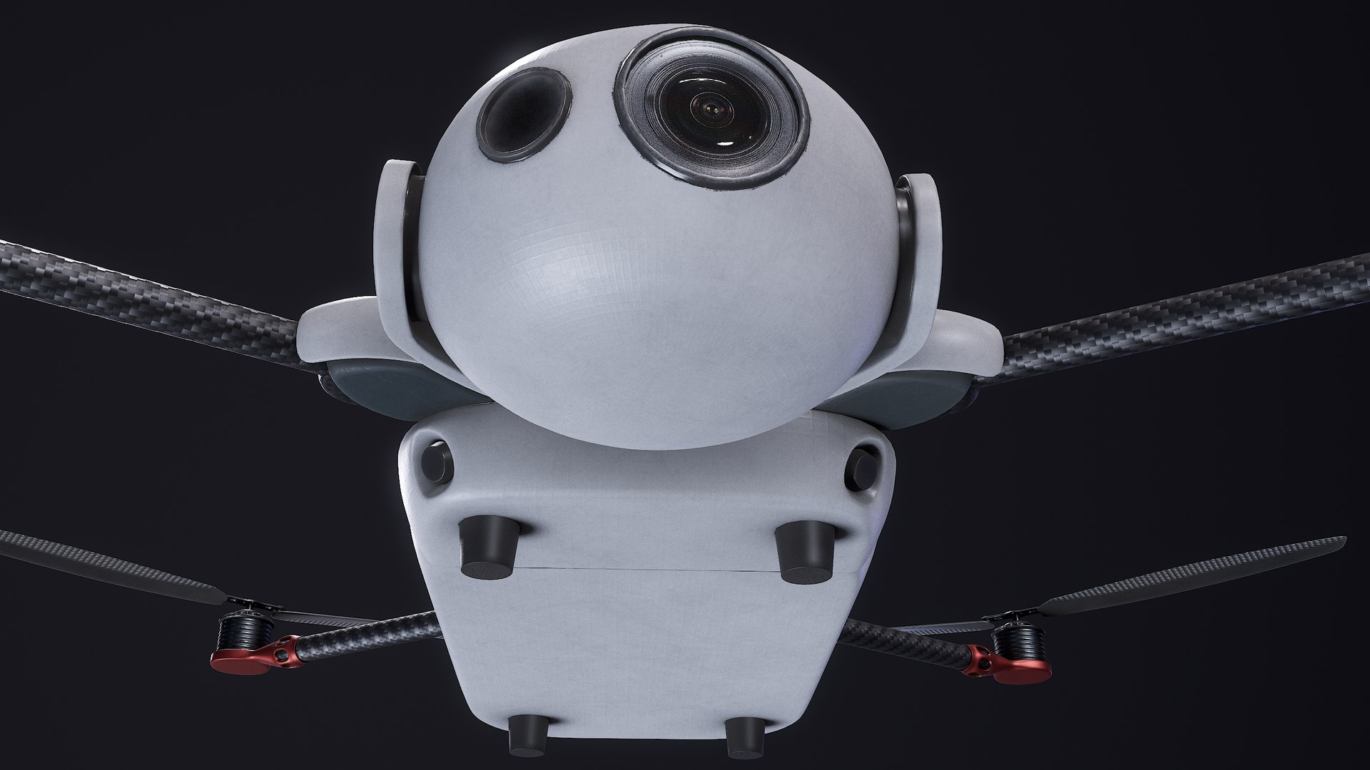 Drone Sky Mantis PBR 3D model - TurboSquid 1804241