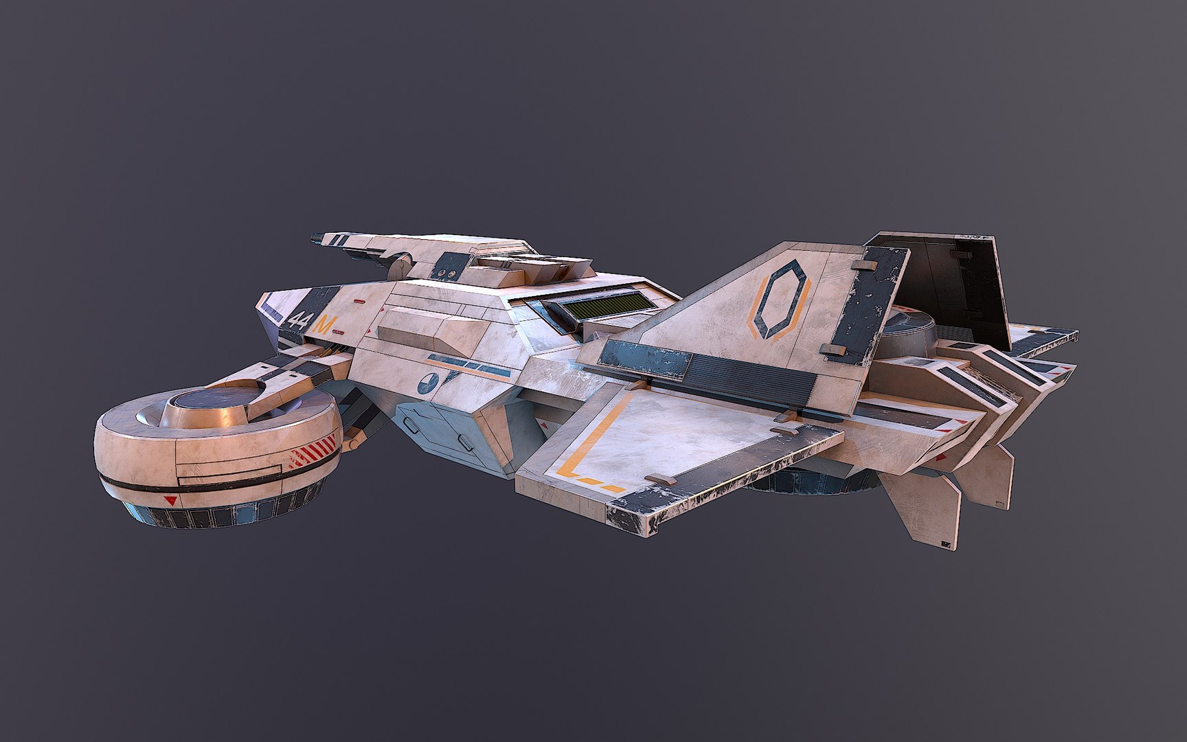 3D Model M44 Hammerhead Mass Effect - TurboSquid 2169336