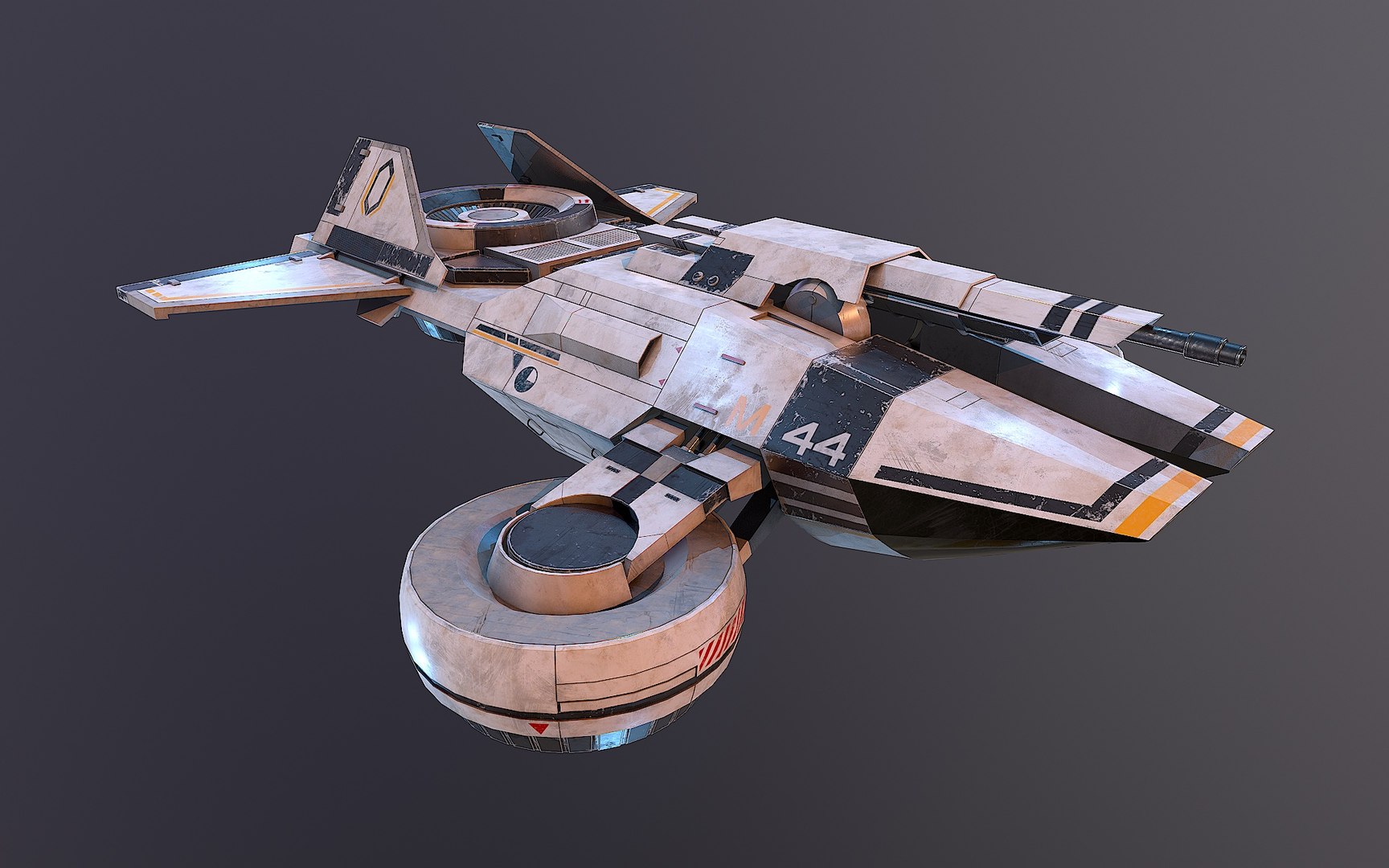 3D Model M44 Hammerhead Mass Effect - TurboSquid 2169336