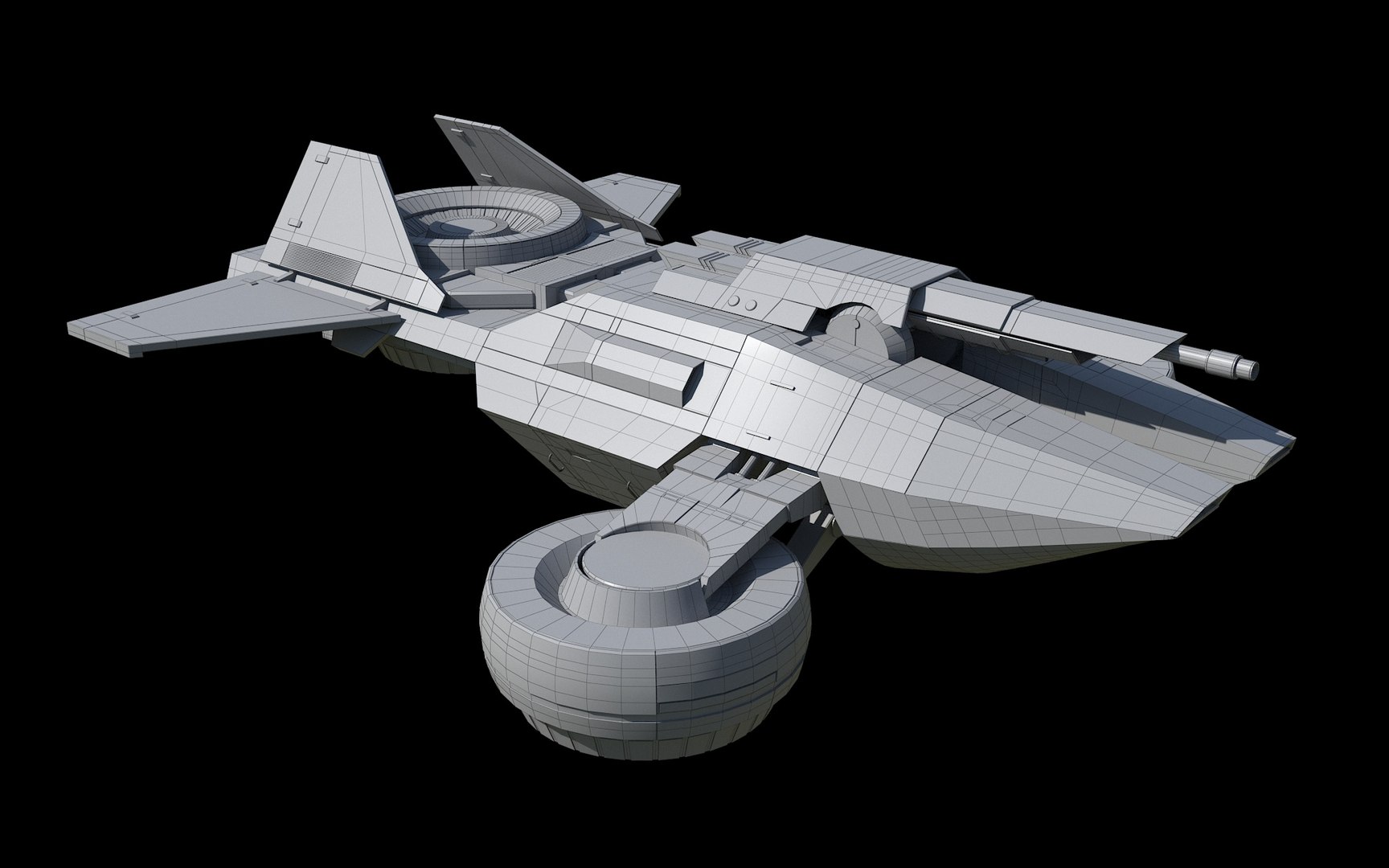 3D Model M44 Hammerhead Mass Effect - TurboSquid 2169336