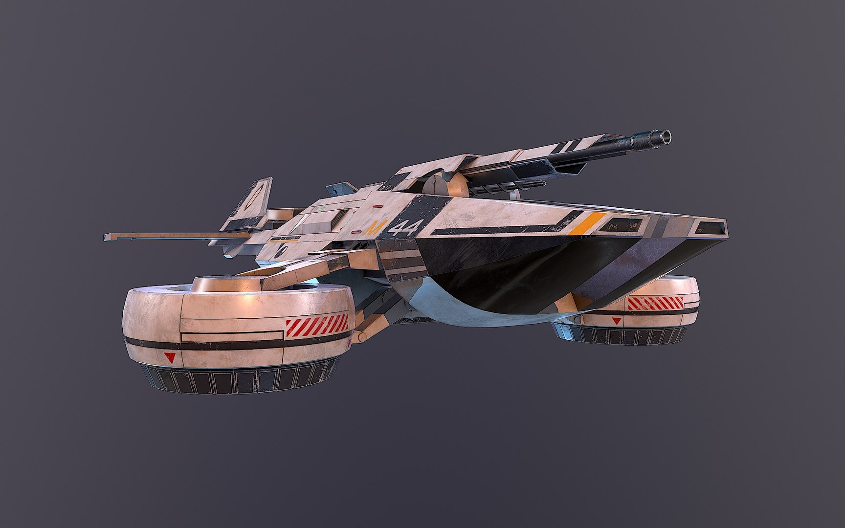 3D Model M44 Hammerhead Mass Effect - TurboSquid 2169336