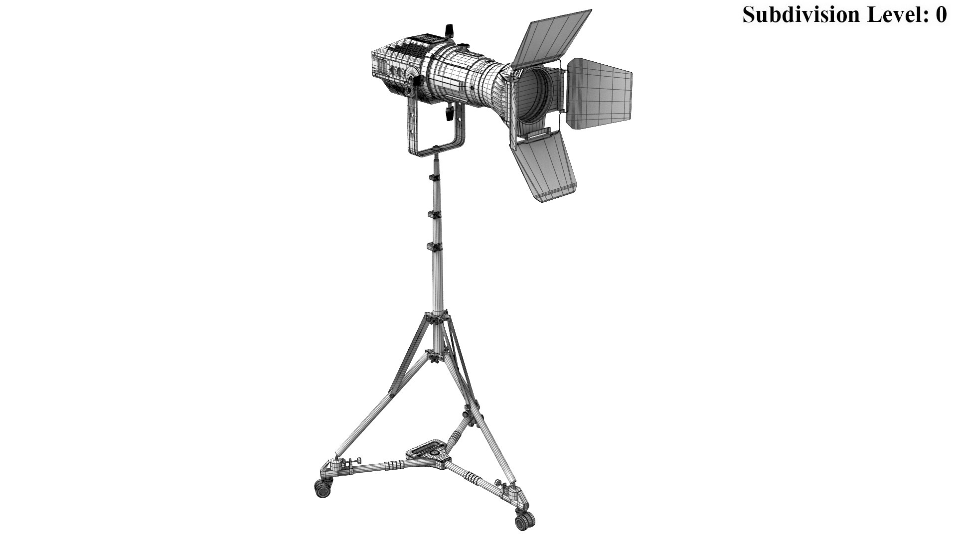 Detailed Photography Light 01 3D Model - TurboSquid 2075522