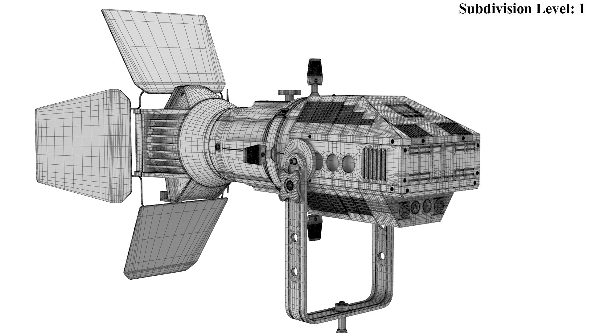 Detailed Photography Light 01 3D Model - TurboSquid 2075522