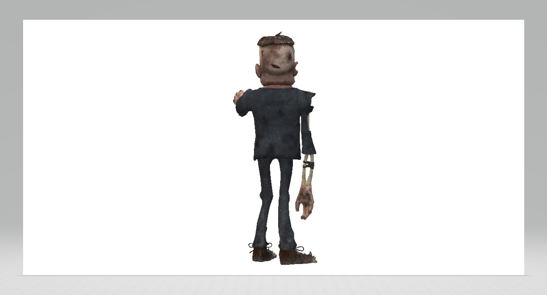 Zombie Model - TurboSquid 1239509