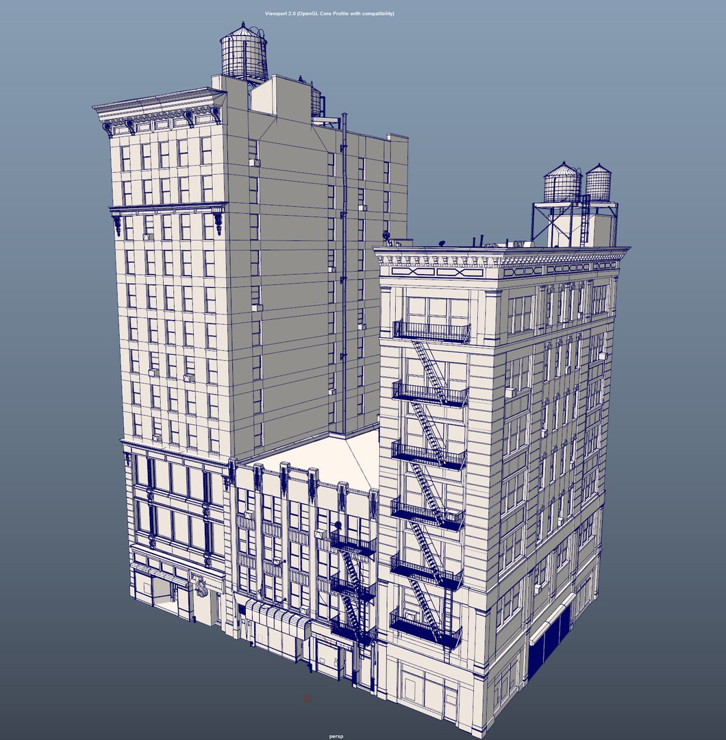 Nyc Buildings 3d Model
