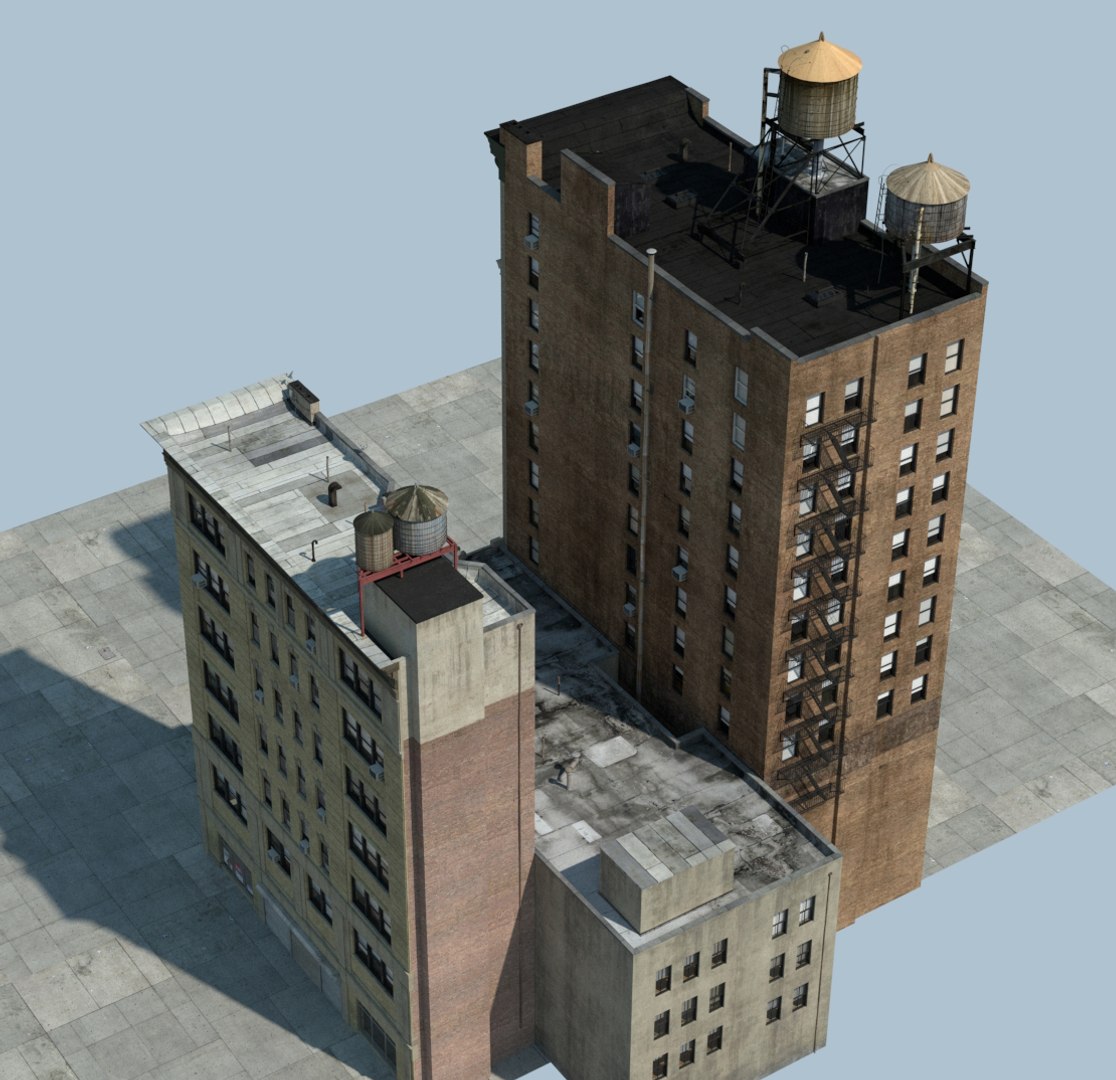 Nyc Buildings 3d Model
