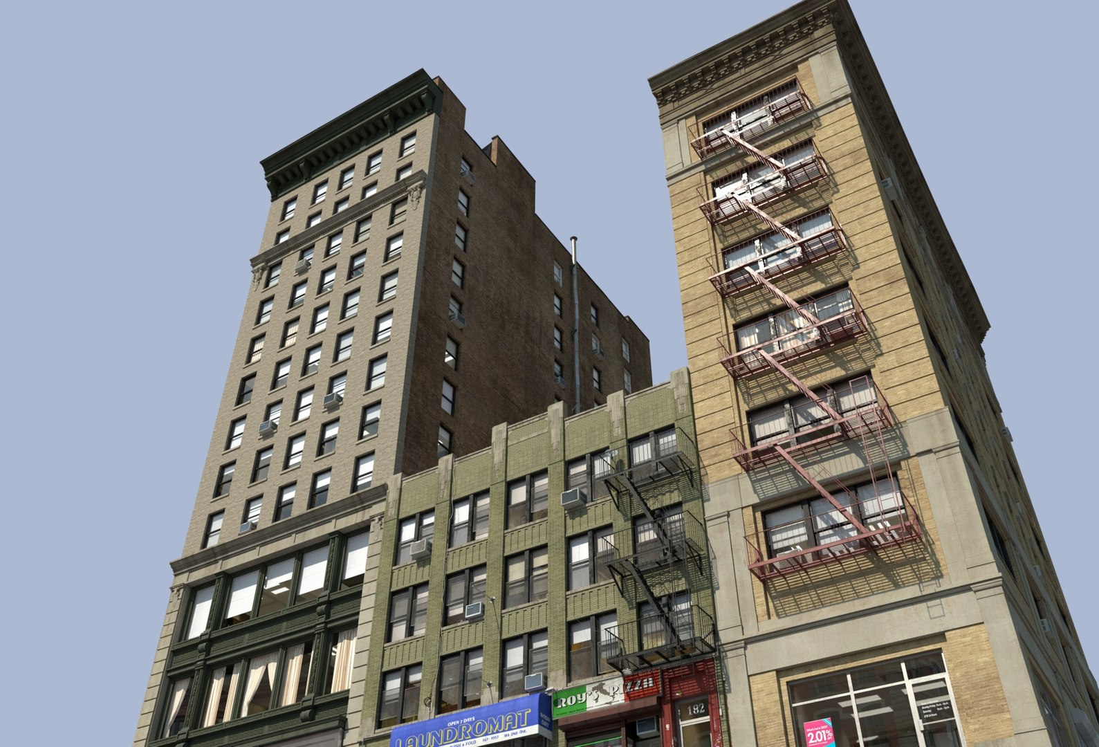 Nyc Buildings 3d Model