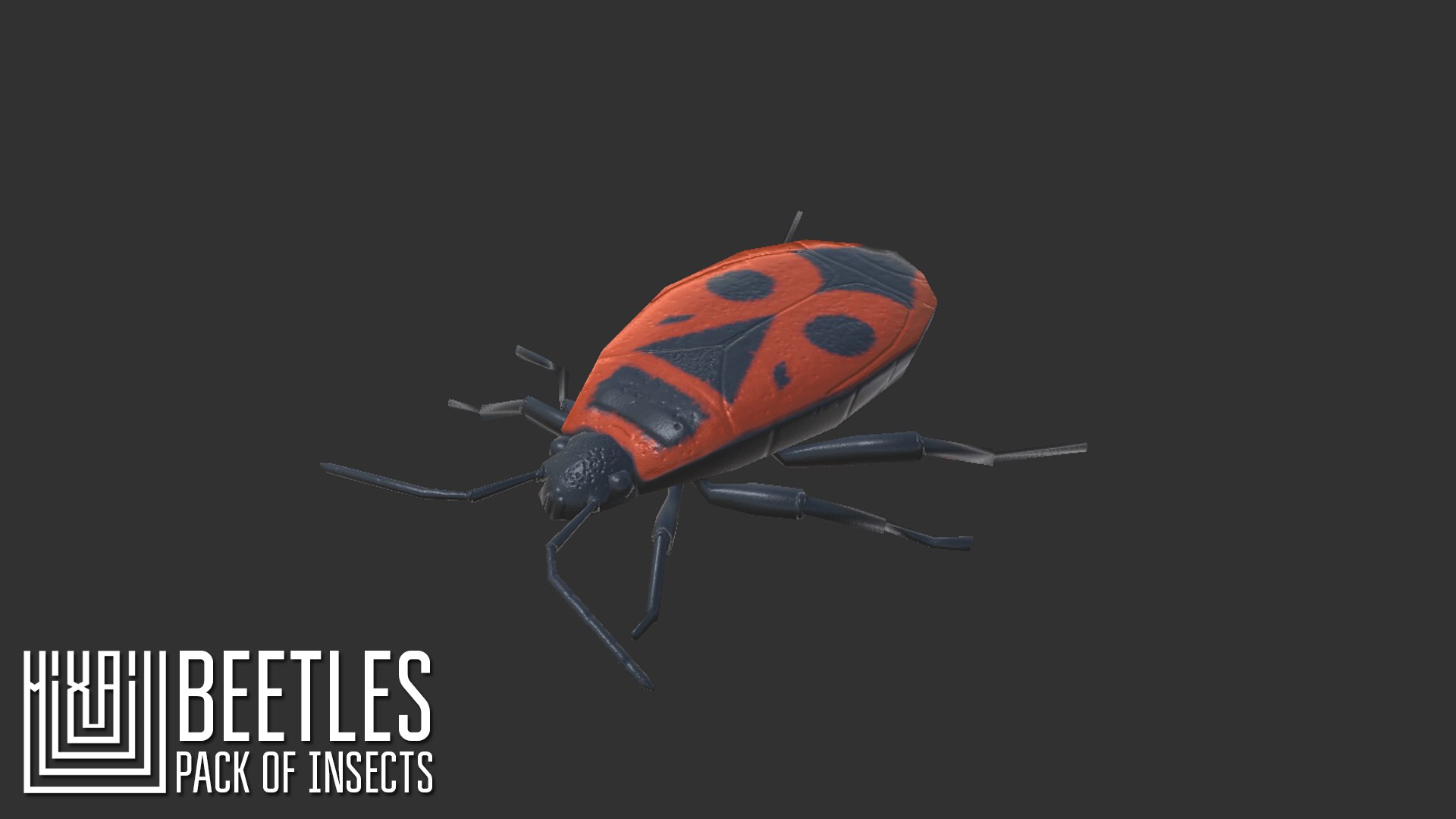 3D Model Vr Beetles - Pack - TurboSquid 1415612