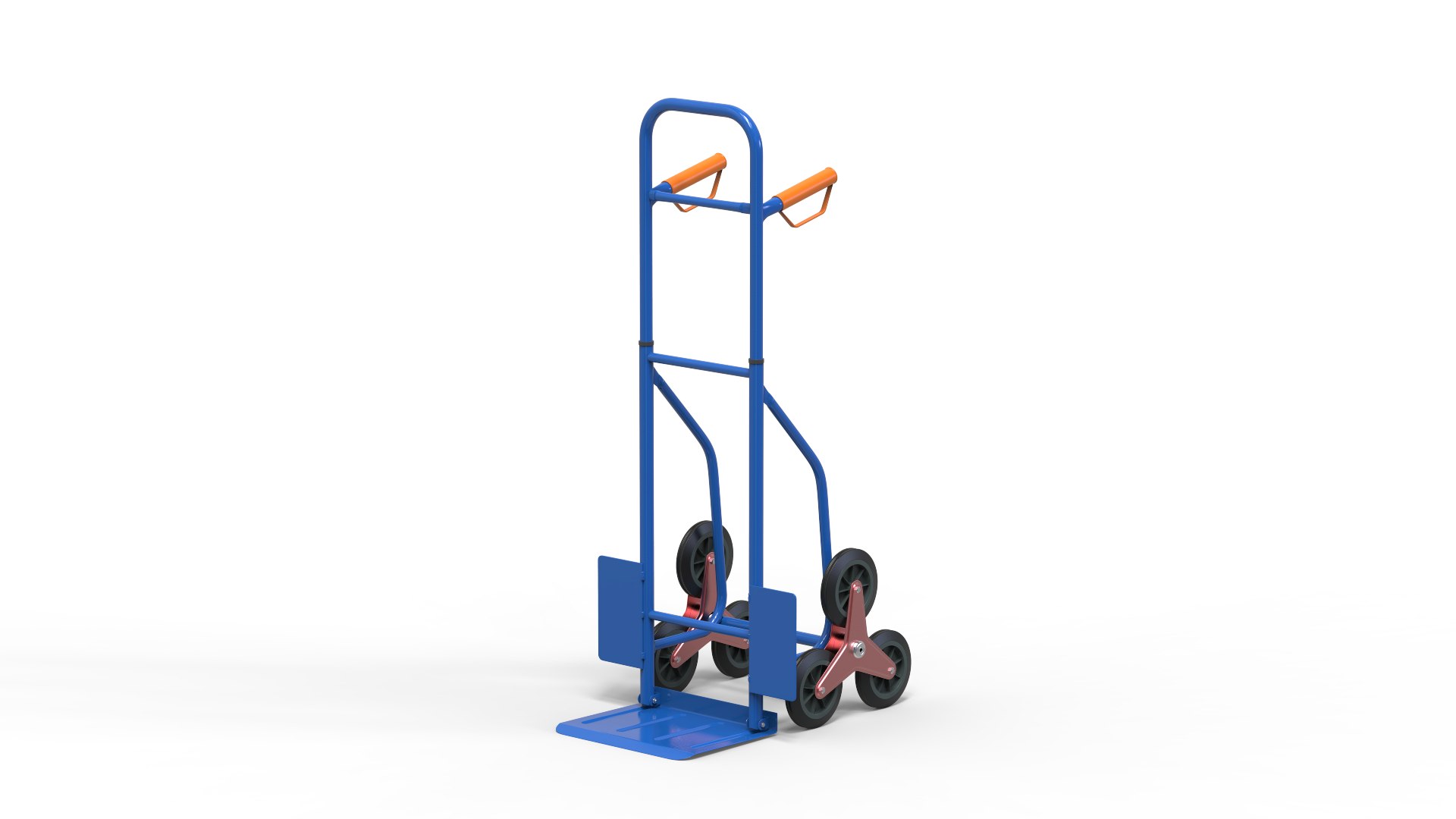 3D Trolley 3 Wheels Model - TurboSquid 2074130