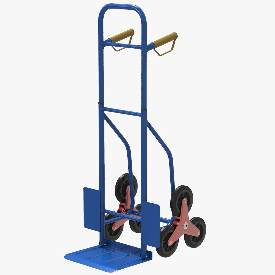 3D Trolley 3 Wheels model - TurboSquid 2074130