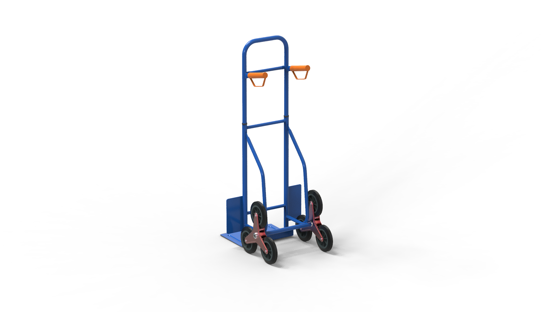 3D Trolley 3 Wheels Model - TurboSquid 2074130