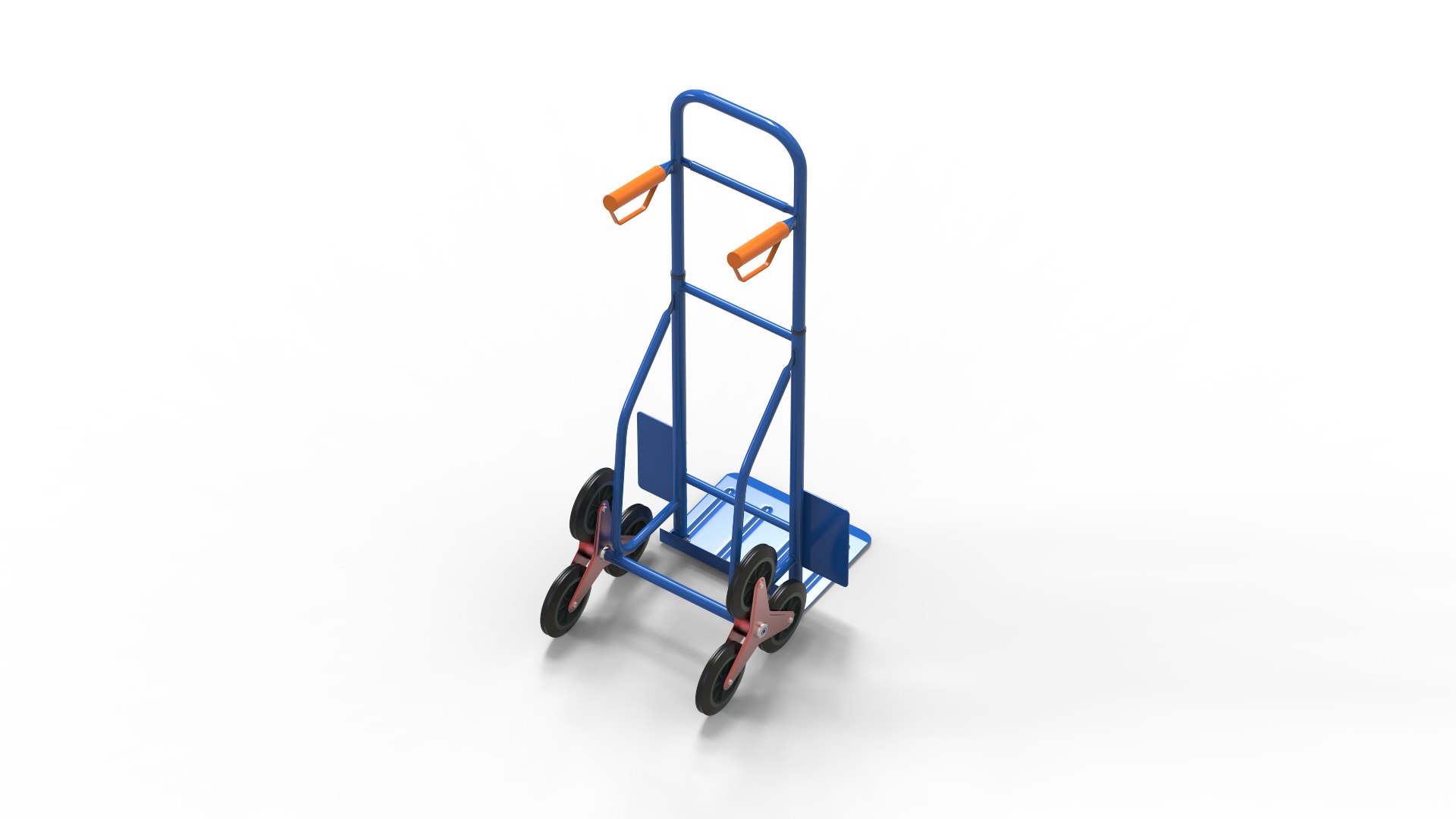 3D Trolley 3 Wheels Model - TurboSquid 2074130