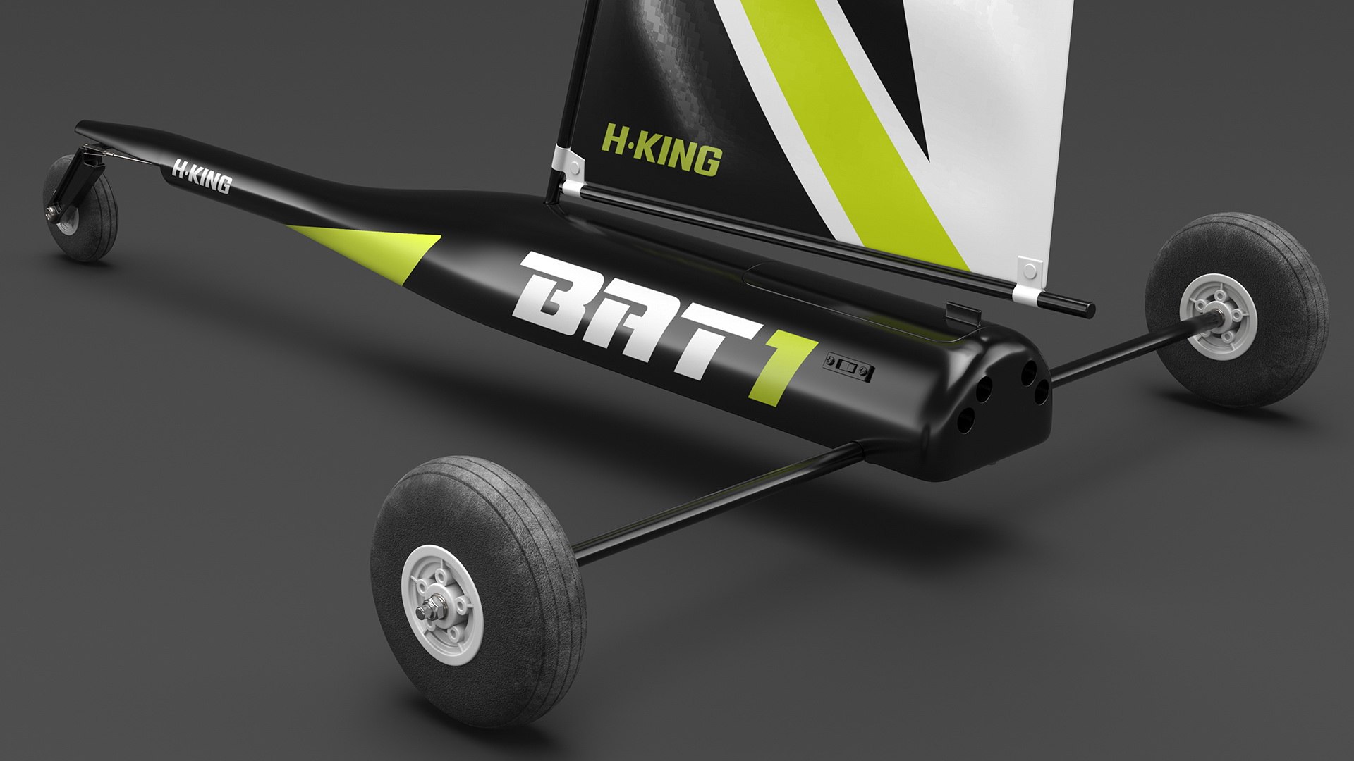 3D BAT1 RC Land Yacht - TurboSquid 1997925