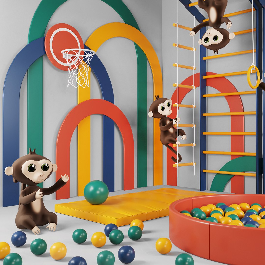 3D Childrens Complex Set - TurboSquid 1852083