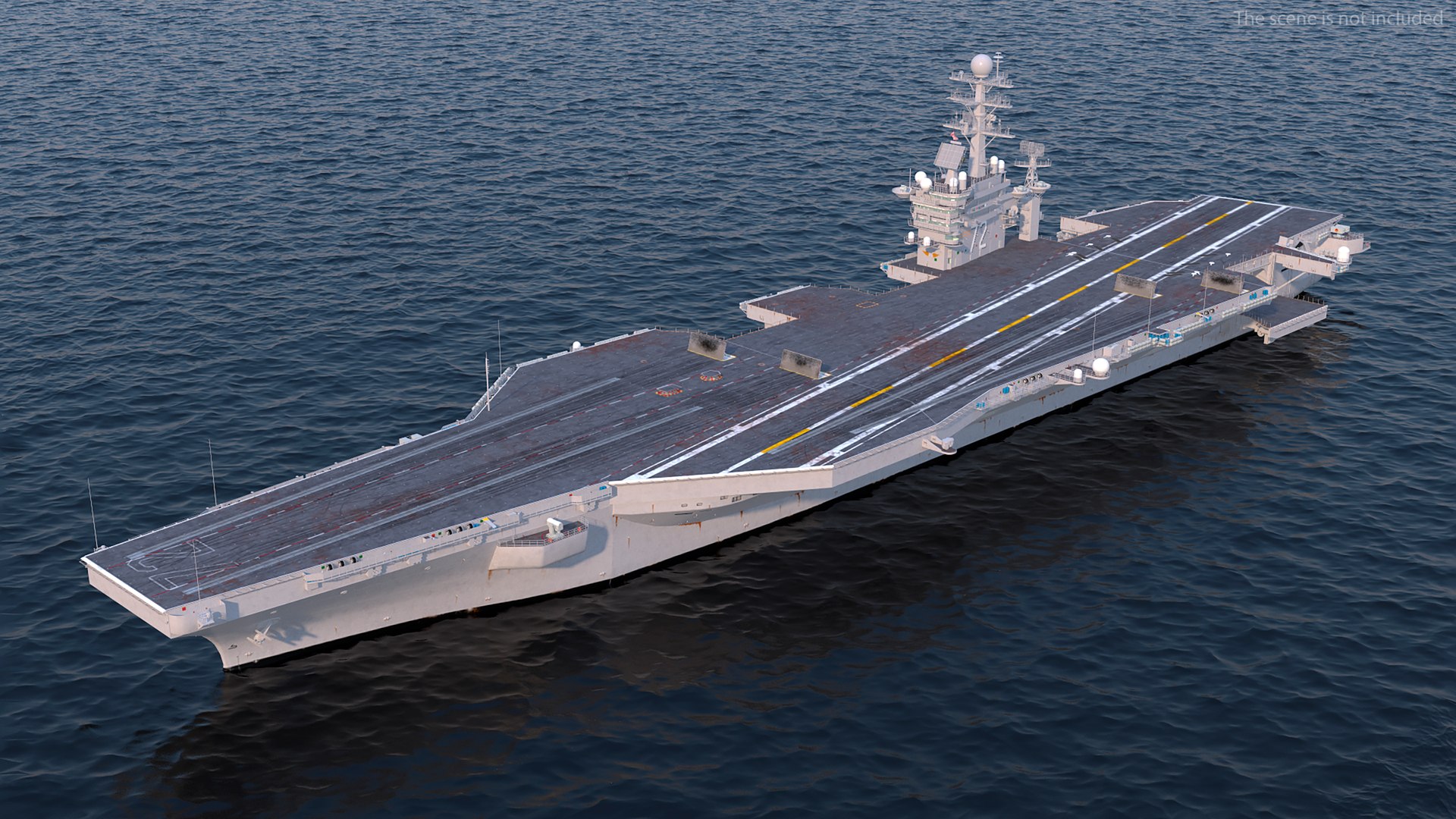 Aircraft Carrier USS Abraham Lincoln CVN-72 3D Model - TurboSquid 2440931
