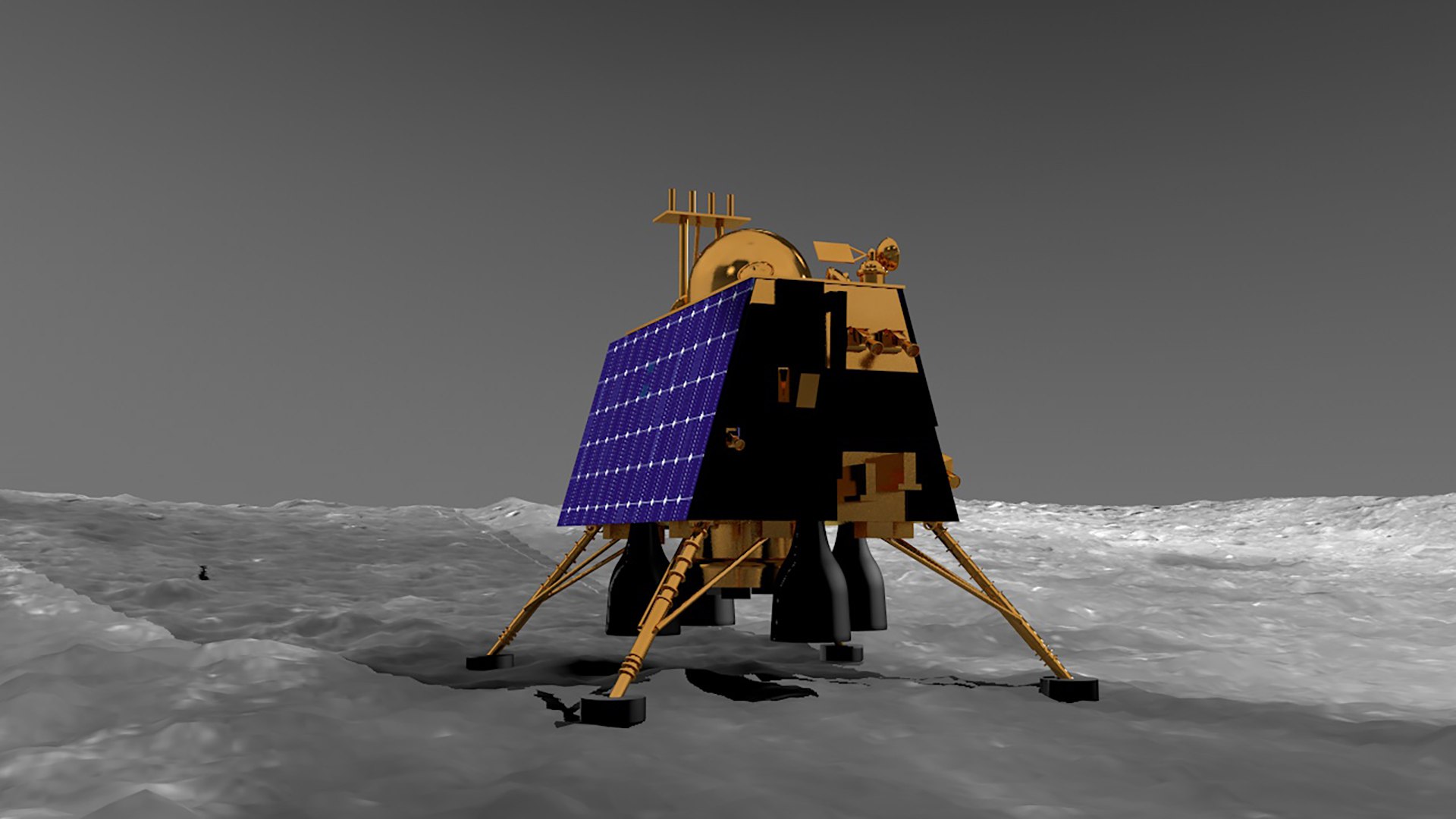 3D Chandrayan Vikram Lunar Surface Model - TurboSquid 2113911