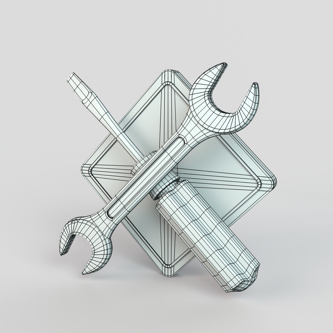 Repairs Pictogram 3D - TurboSquid 1511534
