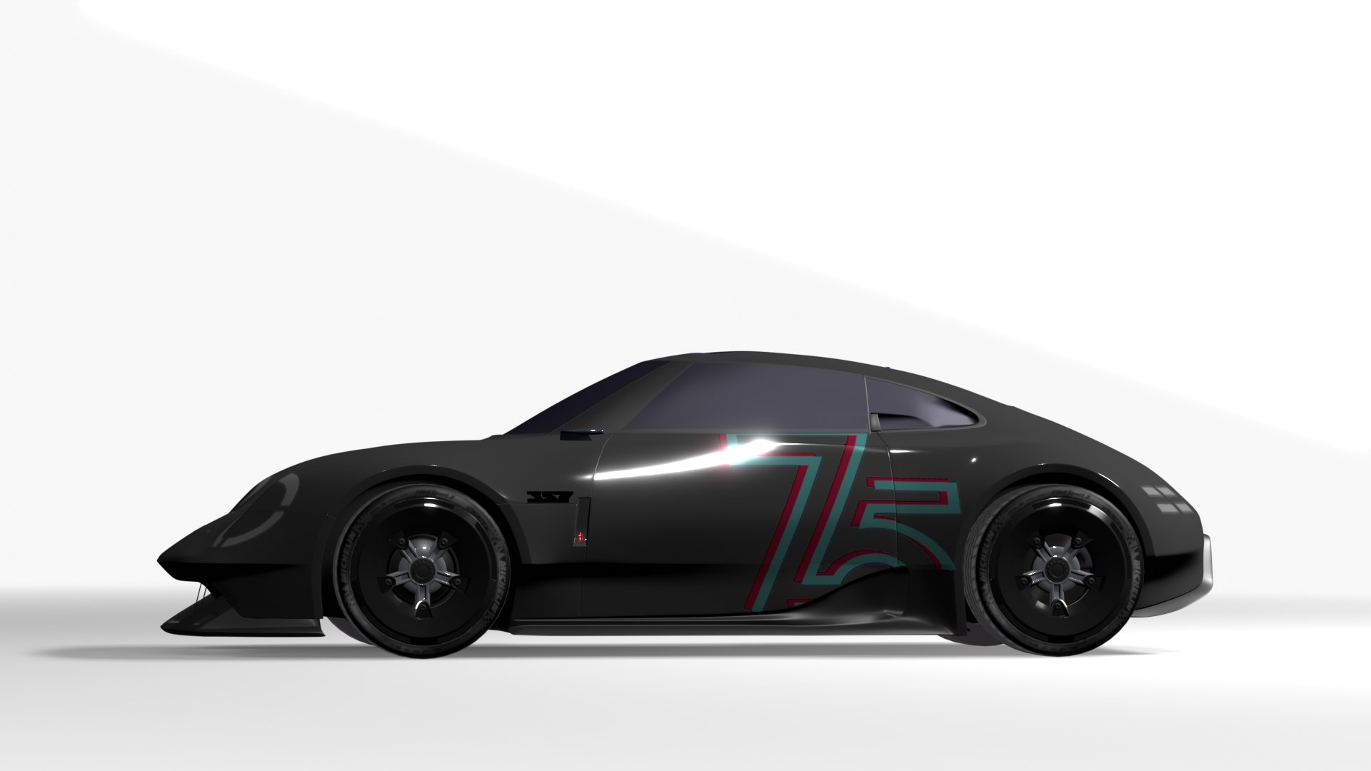 Porsche concept 3D model - TurboSquid 2041757