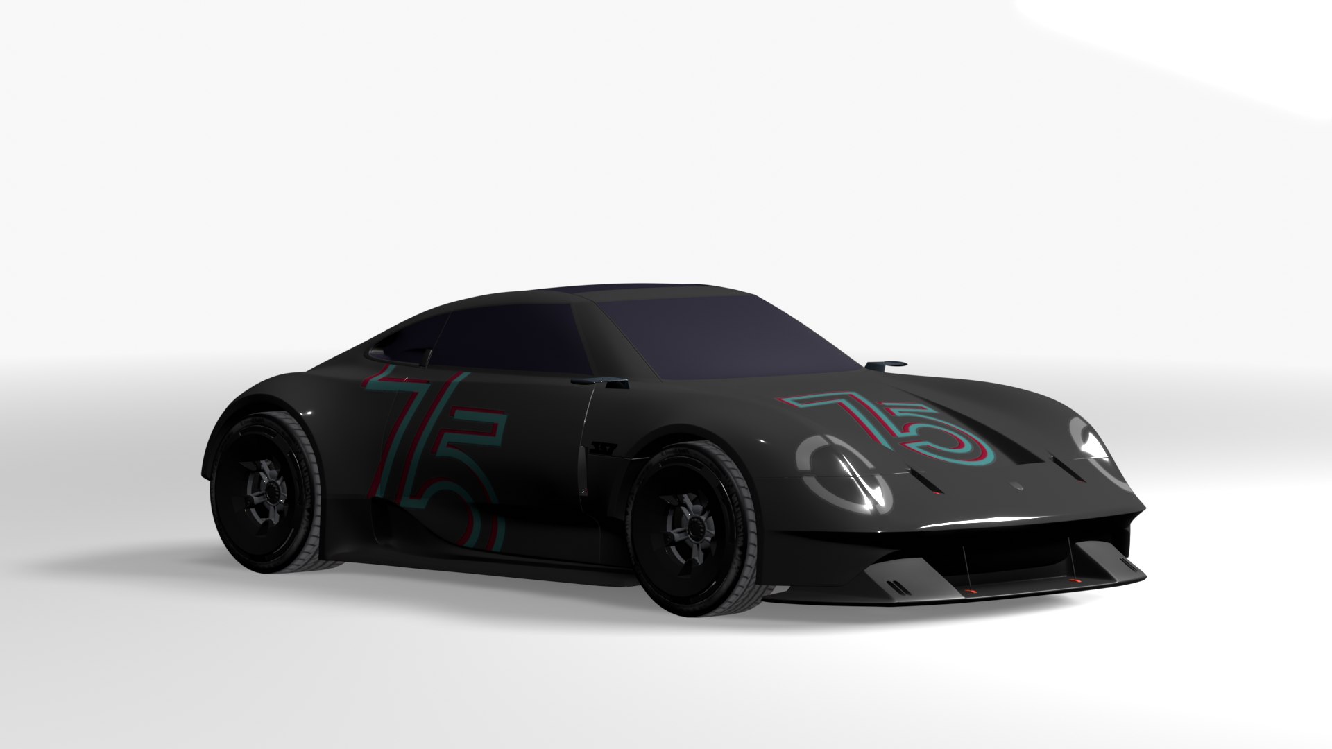 Porsche concept 3D model - TurboSquid 2041757