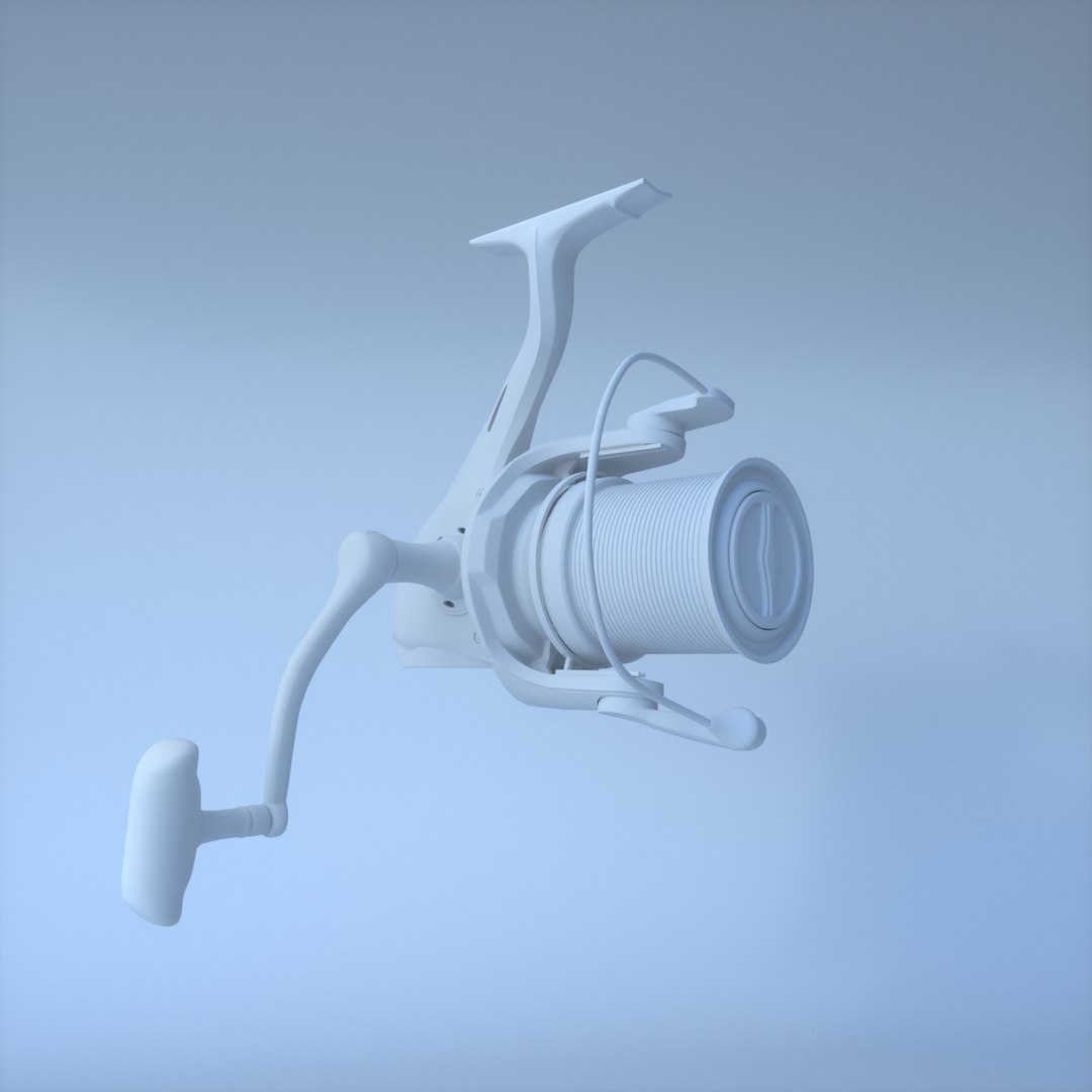3D fishing reel model - TurboSquid 1509295