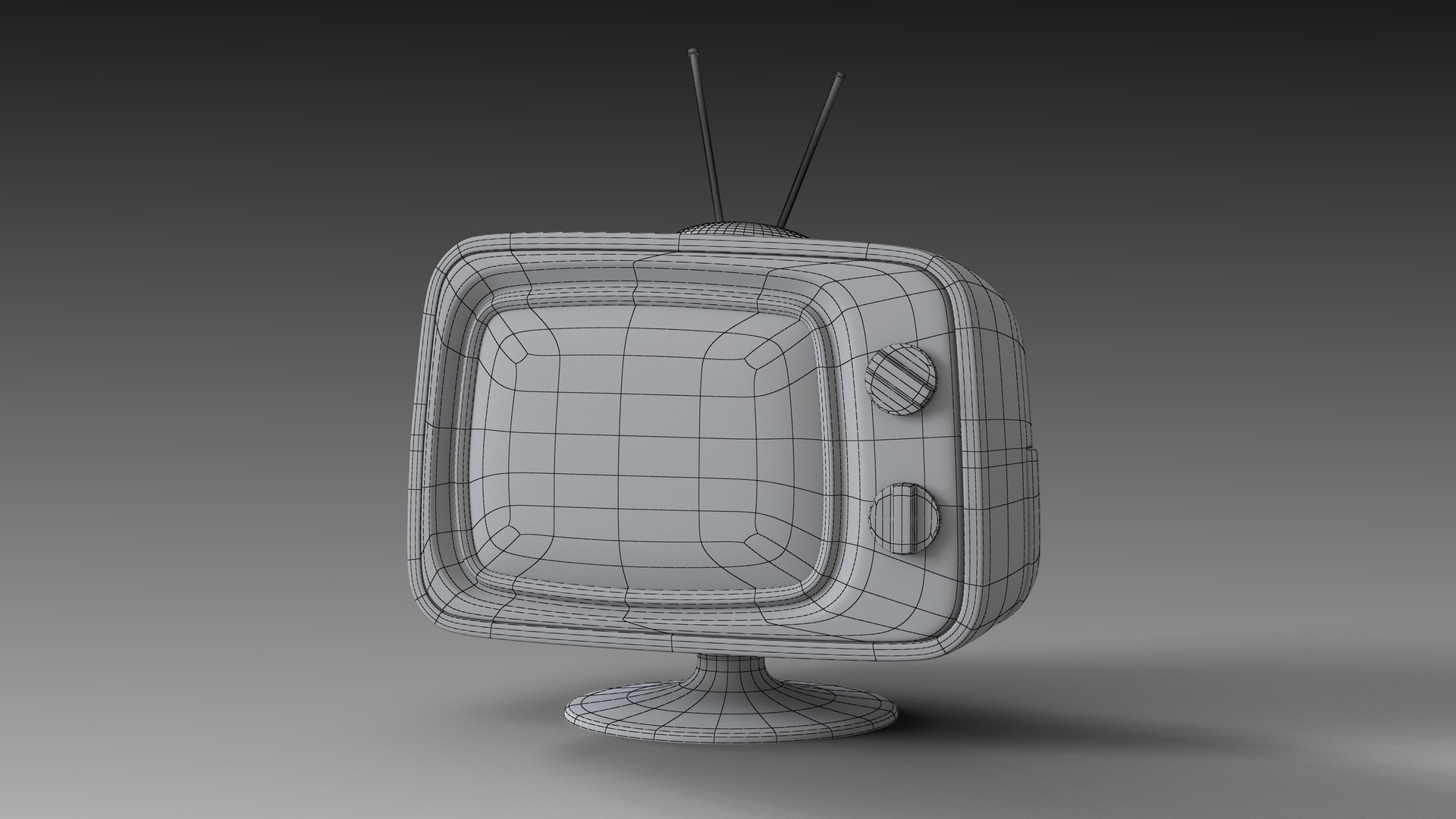 Cartoon Television 02 3D Model - TurboSquid 1876644