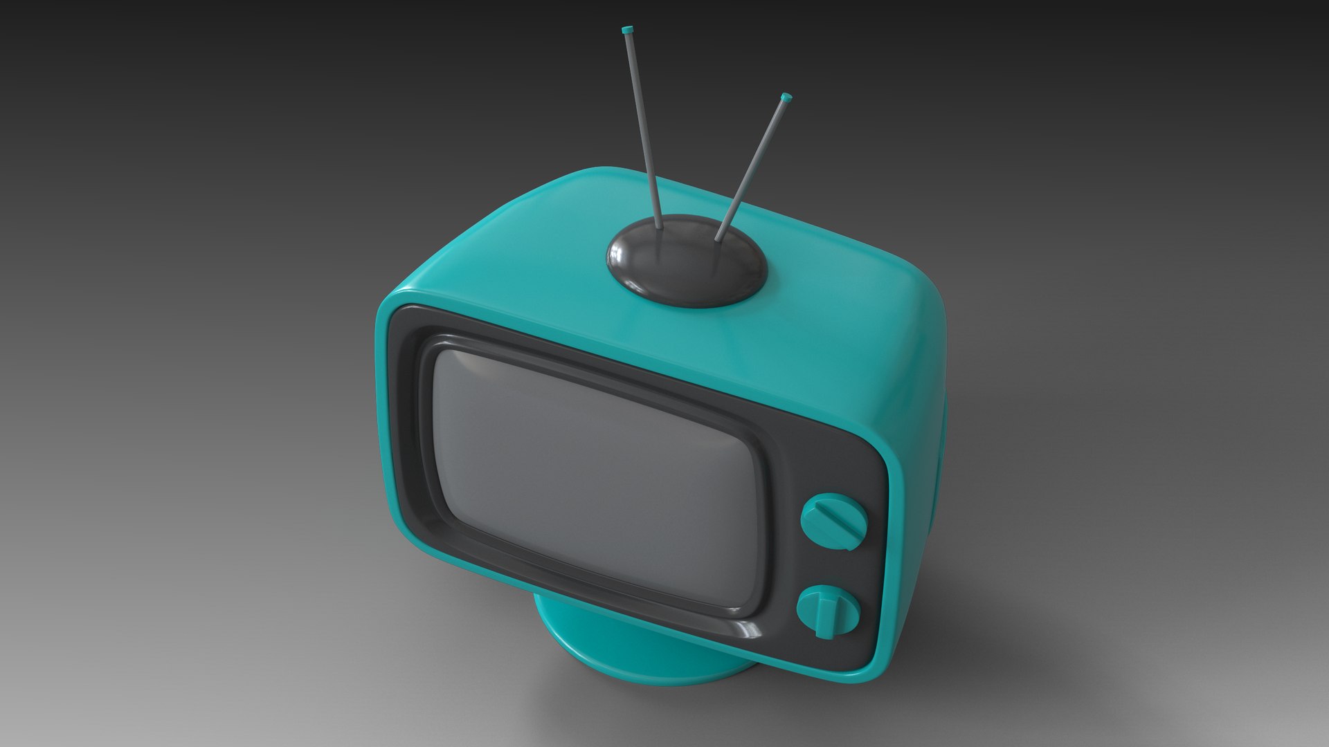 Cartoon Television 02 3D Model - TurboSquid 1876644