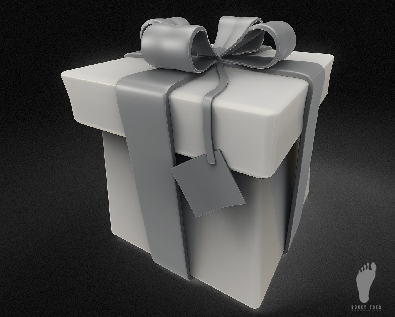 3D birthday gift box - TurboSquid 1373200