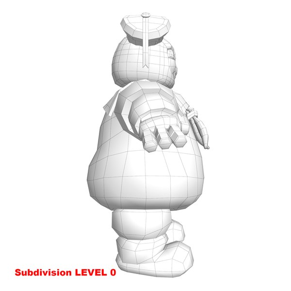 modelo 3d Quédate Puft Hombre Malvavisco - TurboSquid 2234980
