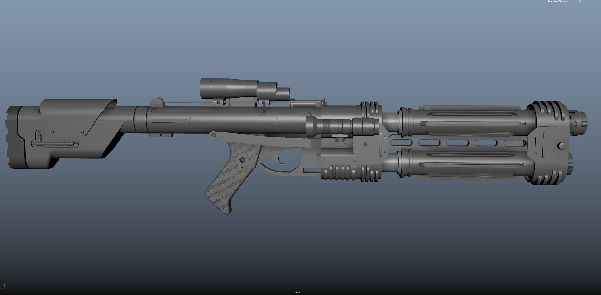 EBlasterRifle 3D model - TurboSquid 2173940