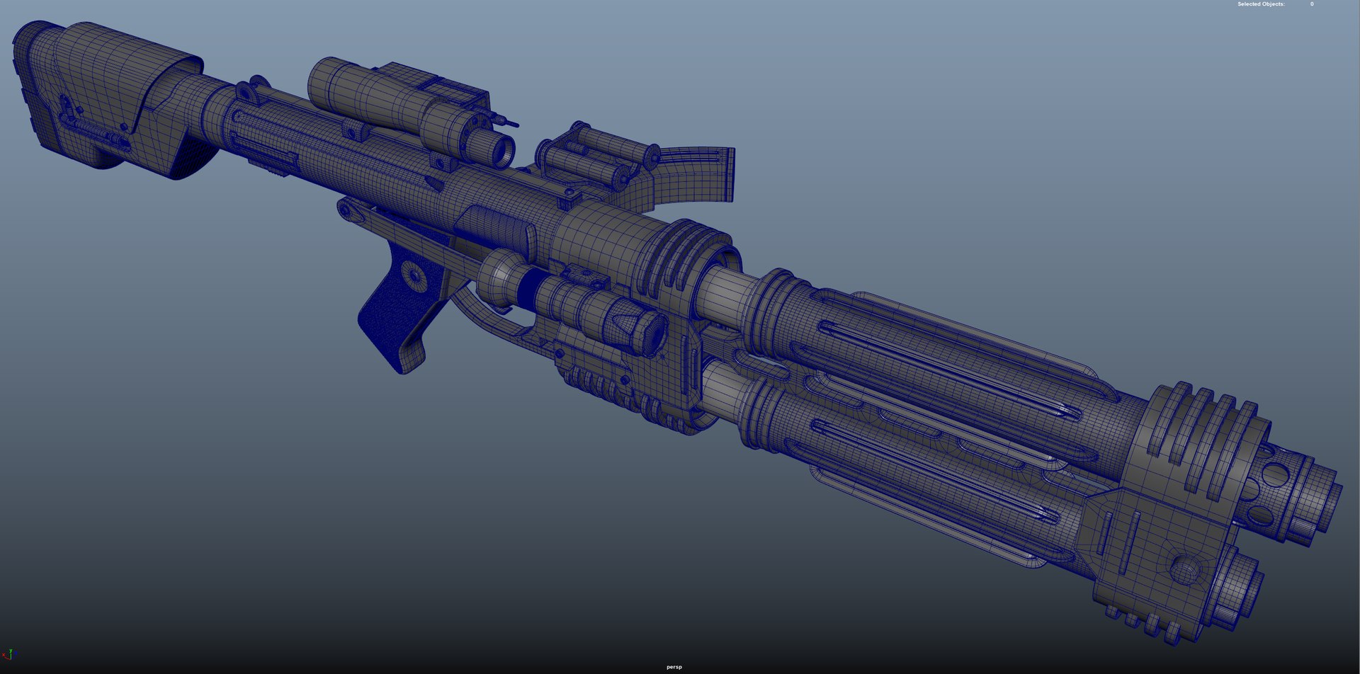 EBlasterRifle 3D model - TurboSquid 2173940