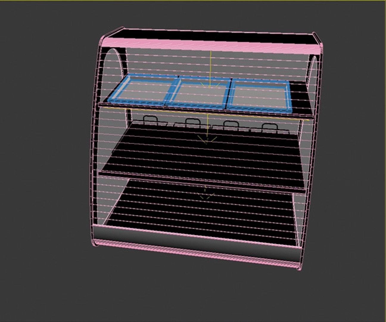 3d Model Display Food