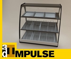 display food 3d model