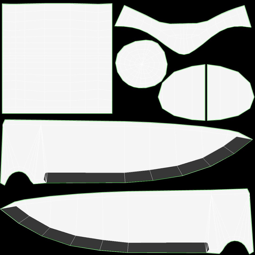 free ready knife 3d model