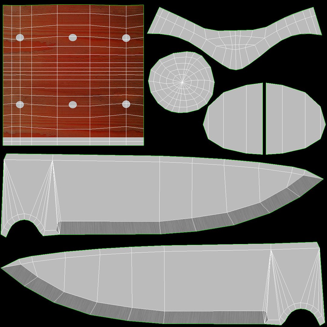 free ready knife 3d model