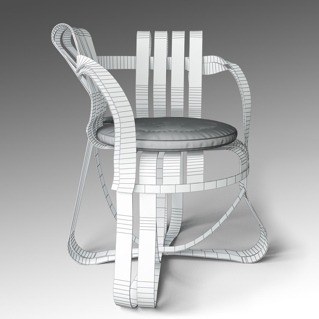 Cross Check Chair 3d Model