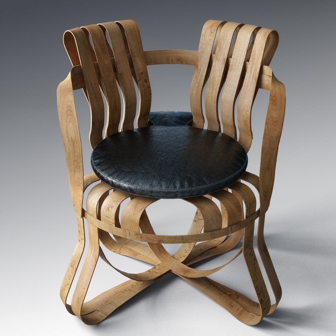 Cross Check Chair 3d Model