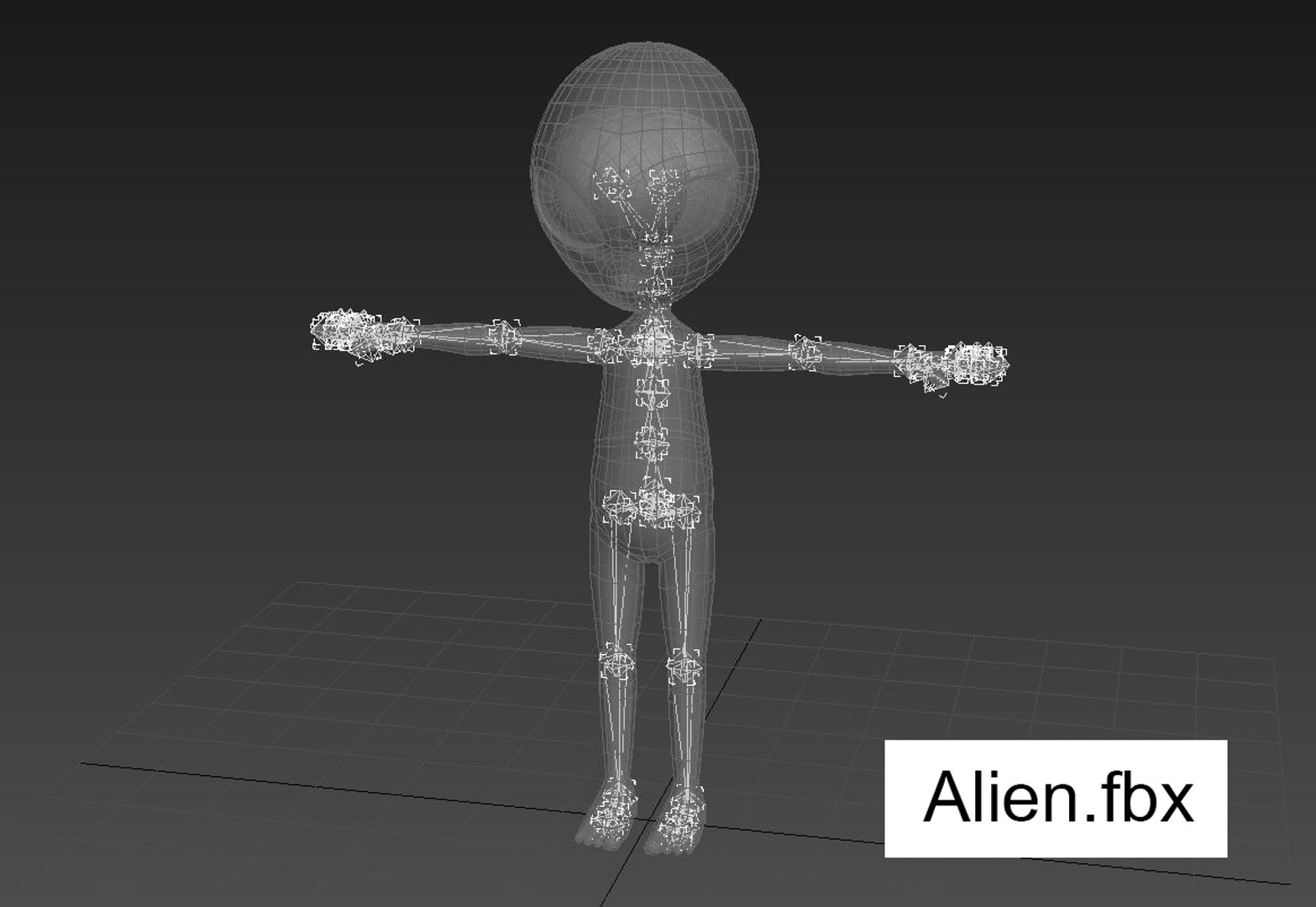 Alien Character 3D Model - TurboSquid 1249151