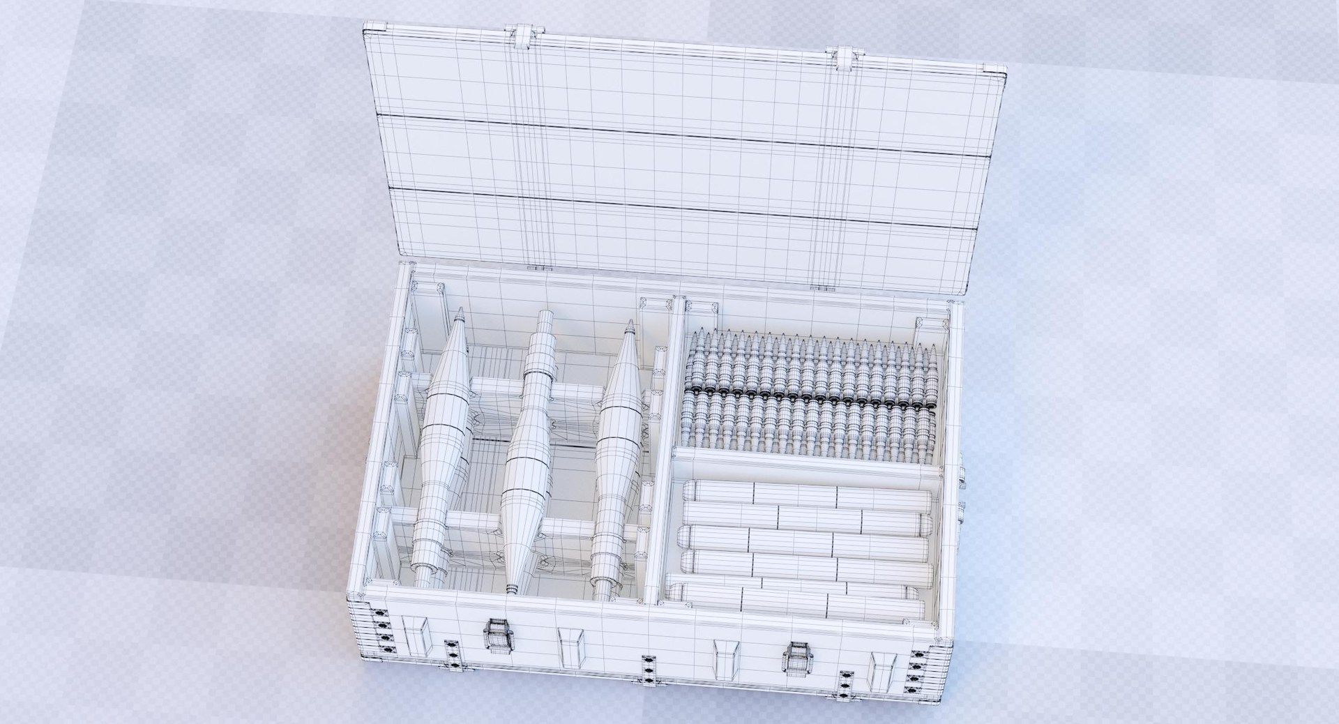 Military Box 3D Model - TurboSquid 1360646