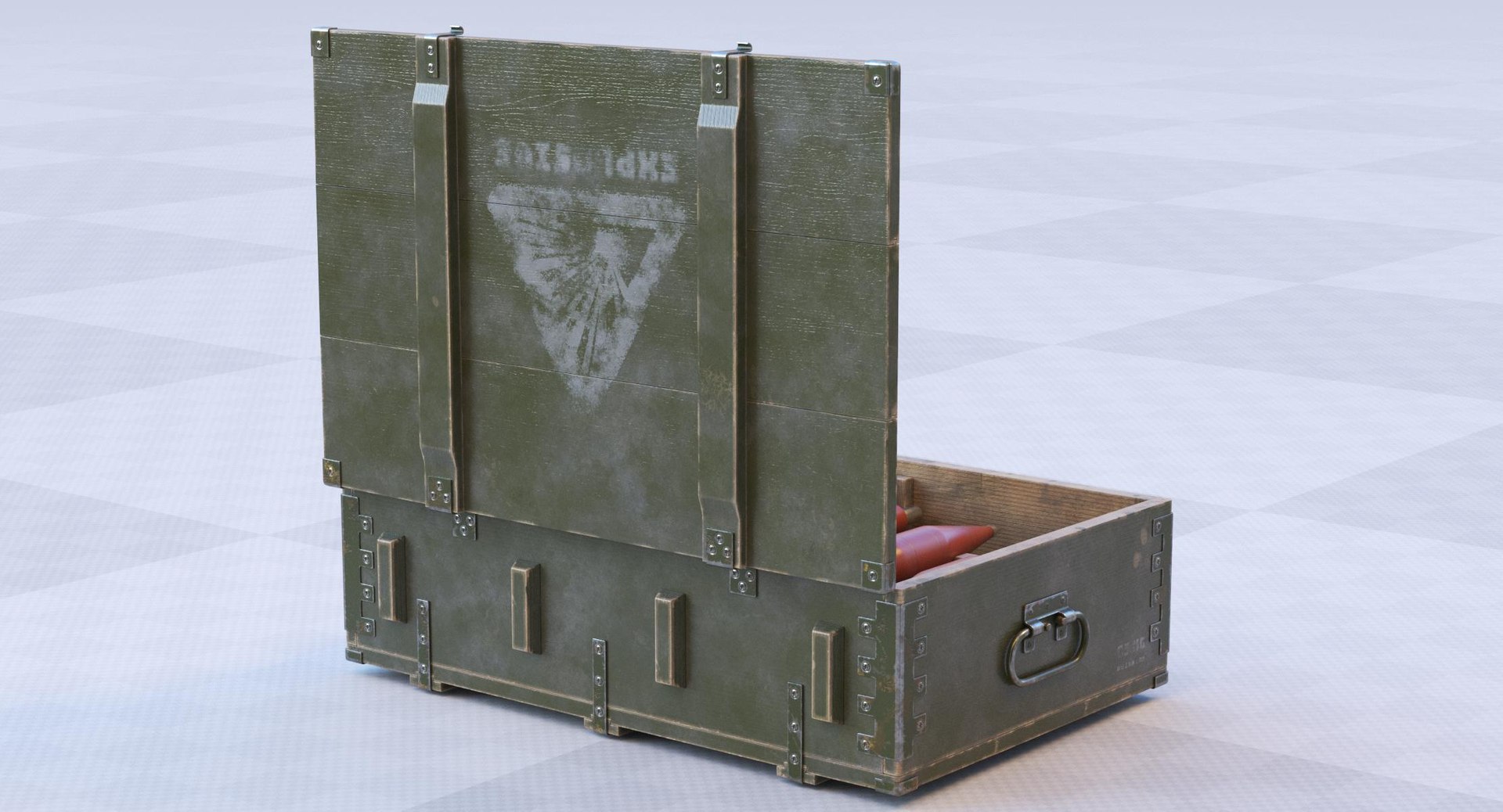 Military Box 3D Model - TurboSquid 1360646