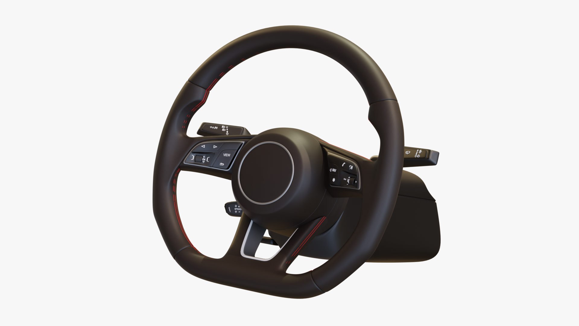Steering Wheel 3D Model - TurboSquid 2222735