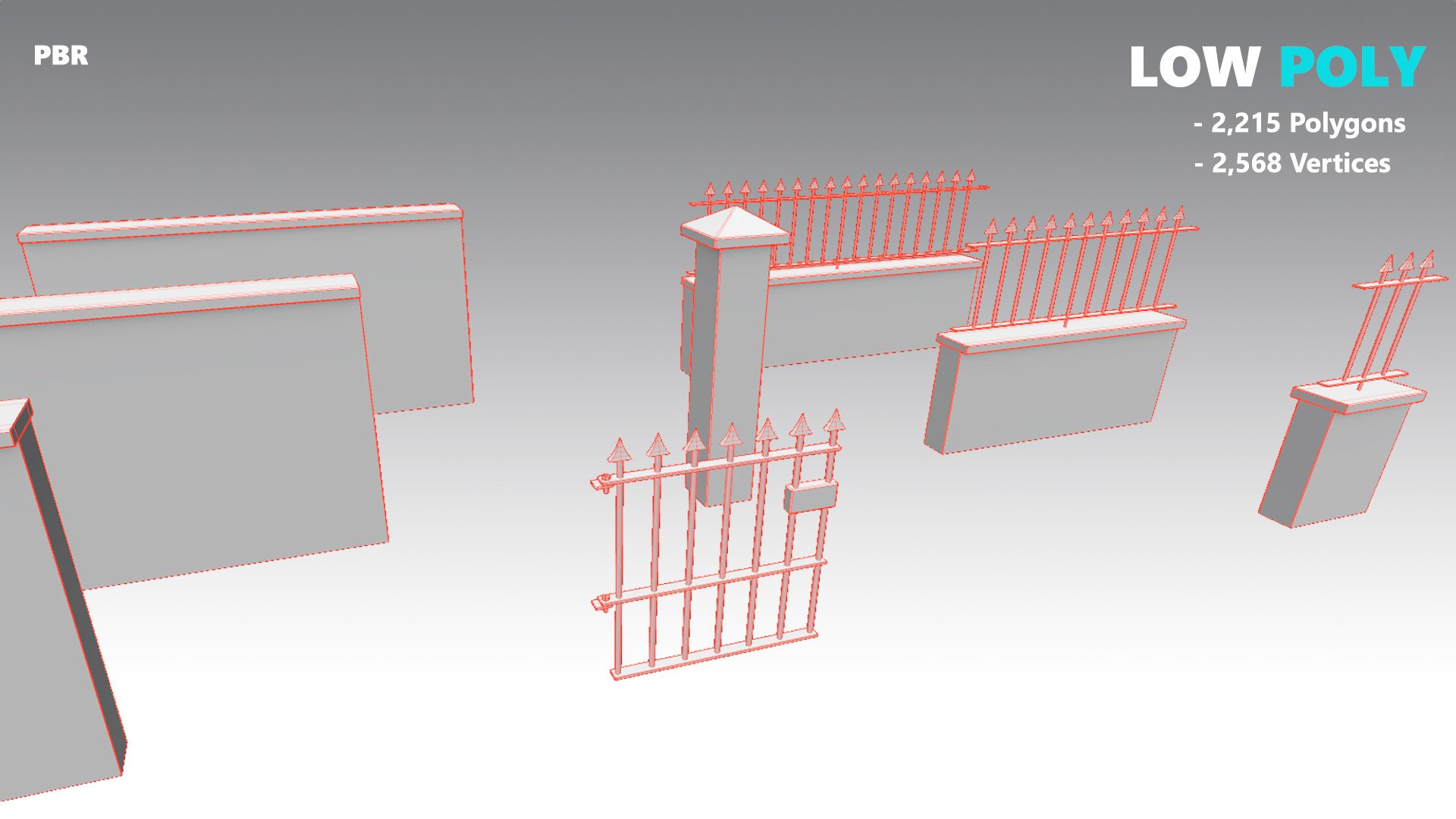 3D Modular Brick Wall Pack - TurboSquid 1464533