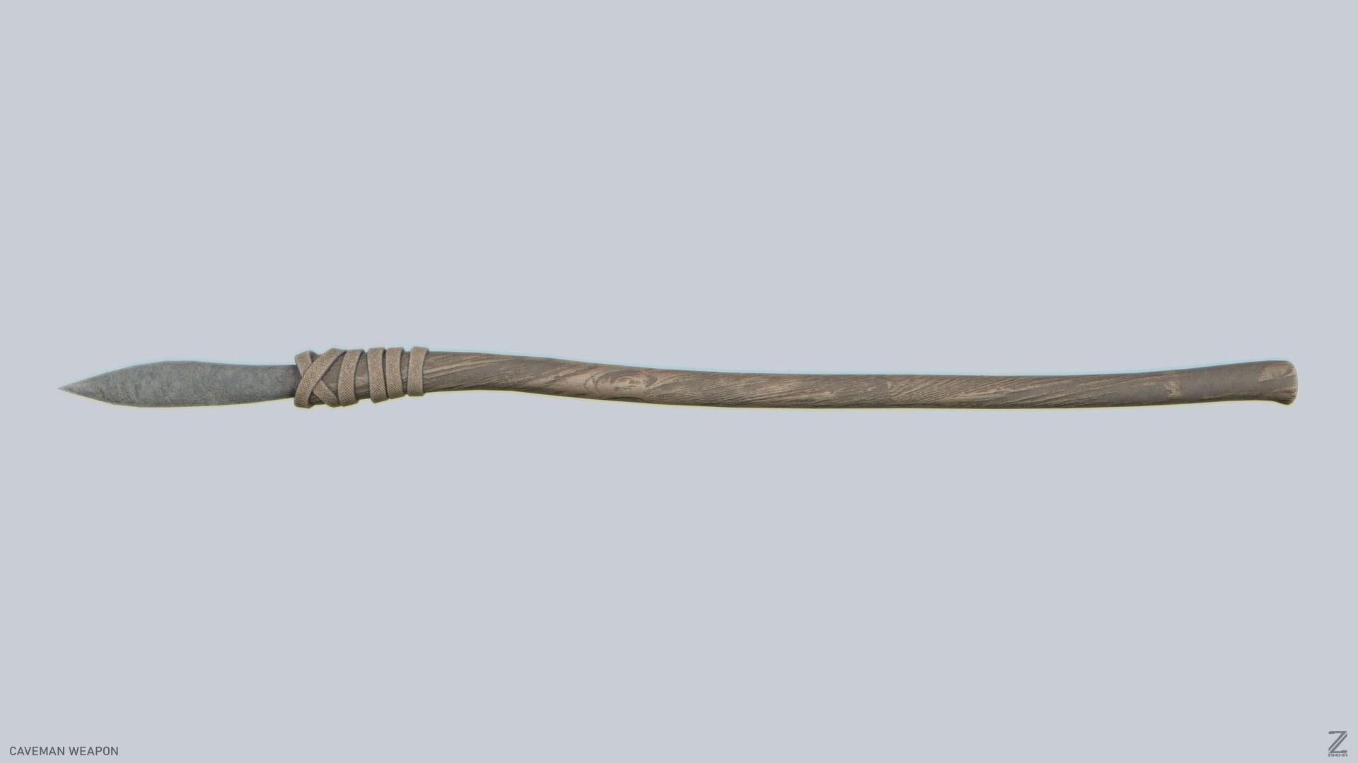 Caveman Weapon Model - TurboSquid 2383555
