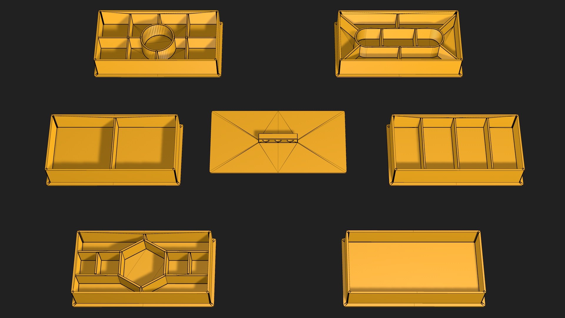 Prefabricated Box For 3D Printing 3D Model - TurboSquid 2200451