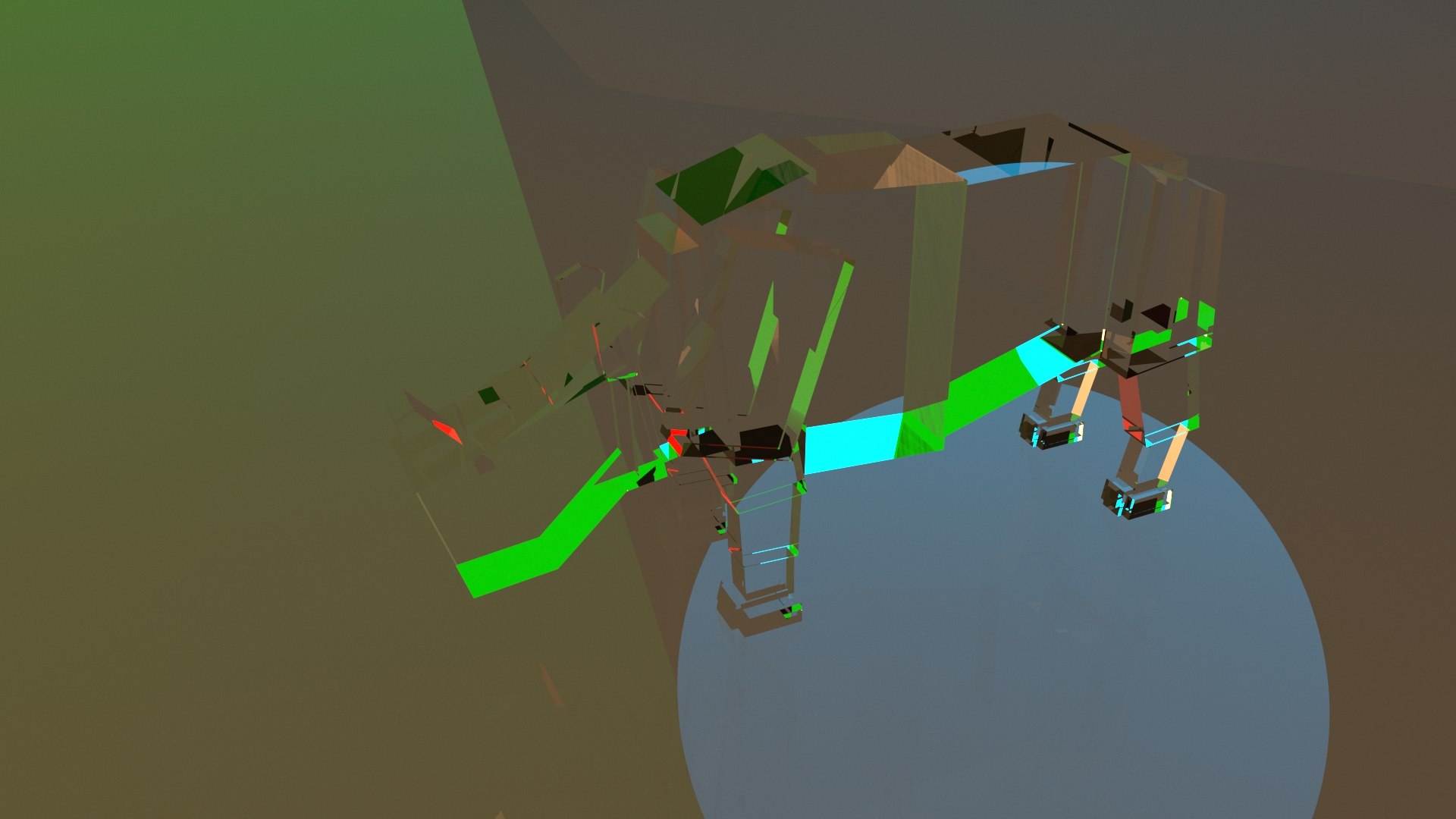 3D boxy rhino rig model - TurboSquid 1320283