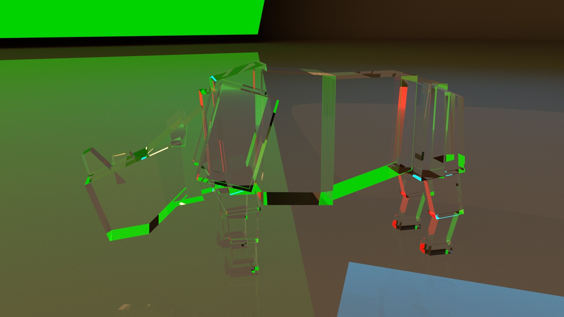 3D boxy rhino rig model - TurboSquid 1320283