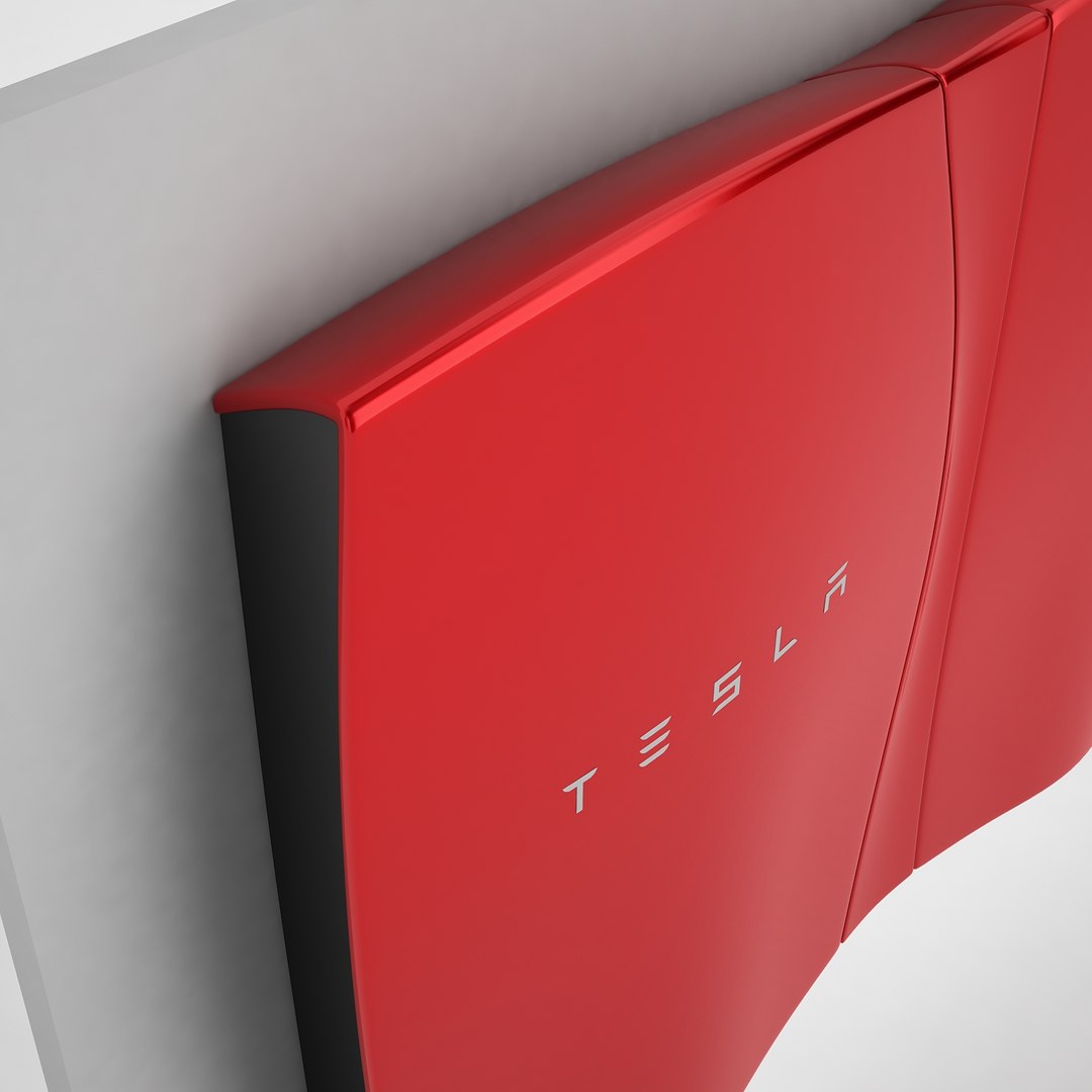 3d 3ds Tesla Powerwall Power