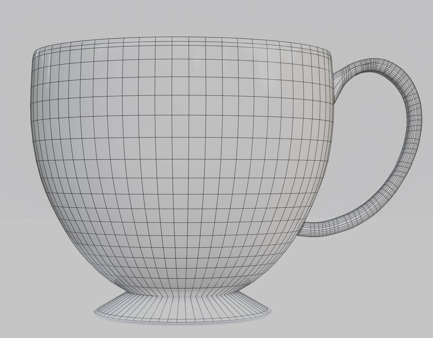 3D Cups Of Tea With Plate Model - TurboSquid 2279380